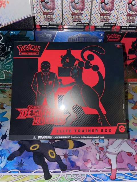 POKÉMON TCG DESTINED Rivals ETB Elite Trainer Box New Sealed £68.32 ...