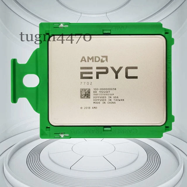 AMD EPYC 7702+SUPERMICRO H11SSL-i+8*16g ddr4 2666+2ucooler combination ...