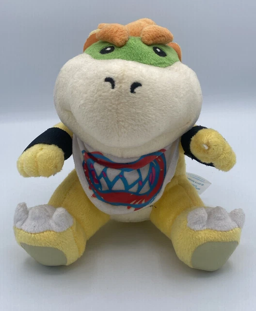 RARE SUPER MARIO Baby Bowser Jr. Nintendo Plush 7”Sanei 2014 Super ...