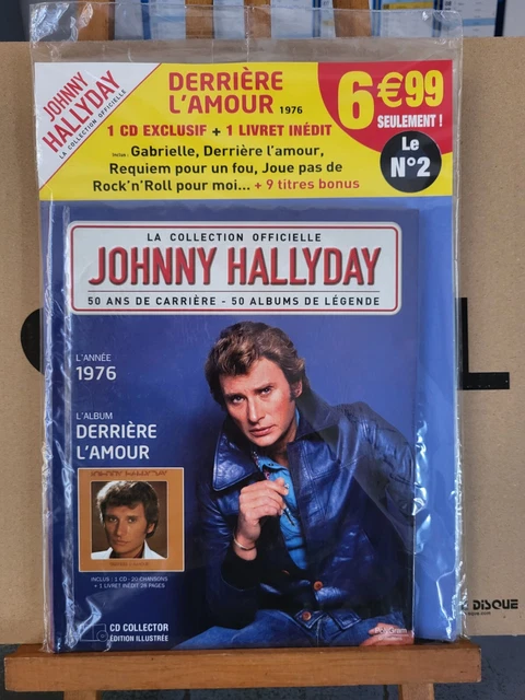 CD LIVRE JOHNNY Hallyday La Collection Officielle N° 02 Neuf Scellé ...