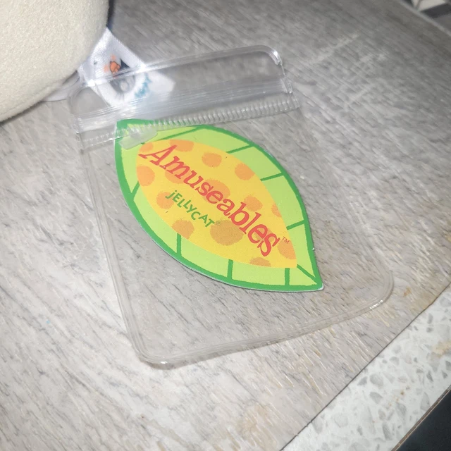 JELLYCAT LEAF SHAPED Tag Label Protectors 6 x 8cm Pack of 50. £10.60 ...