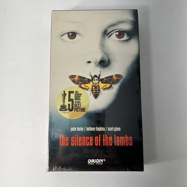 SEALED 1991 THE Silence of the Lambs VHS Original Orion Home Video ...