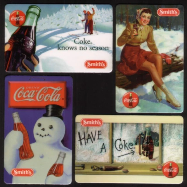 3M 1995 DE Smith' Coca-Cola Téléphone Maison Gratuit' Promo Coke Lot 4 ...
