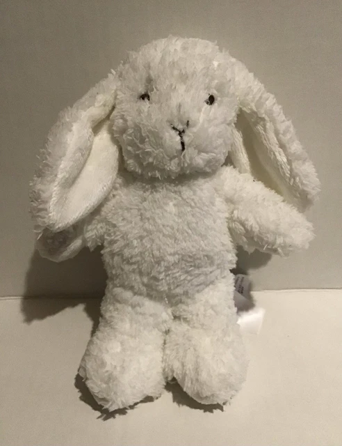 ASDA GEORGE BUNNY Rabbit White Plush Soft Toy Comforter SMALL 18cm £17. ...