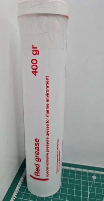 RED GREASE MARINE Macgregor CV Copper Red Rubber Multi Purpose Ceramic ...
