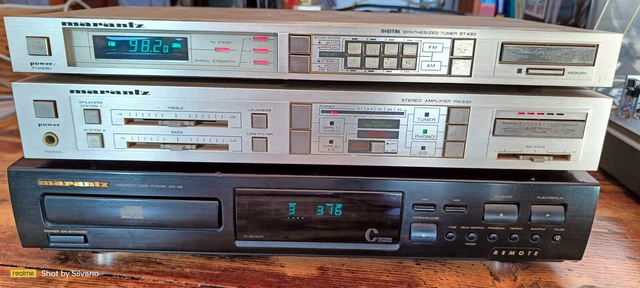 AMPLIFICATORE INTEGRATO E sintonizzatore Marantz PM-330 ST-430 £70.65 ...