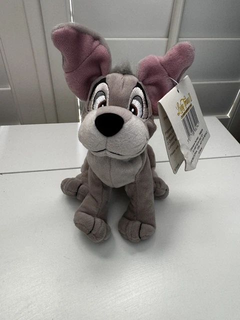 BUENA VISTA DISNEY - Scamp Puppy Dog - Soft Plush Toy Small 6" Beanie ...