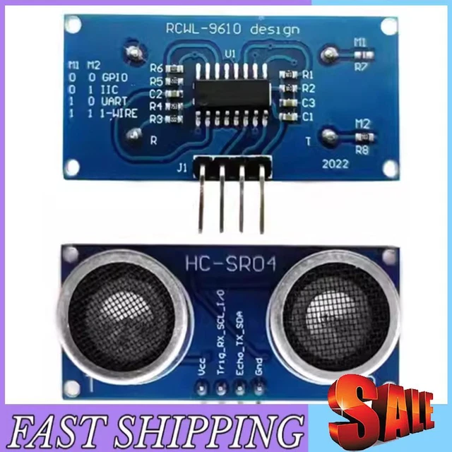 HC-SR04/HY-SRF05 5PIN ULTRASONIC Distance Sensor Distance Sensor Fit ...
