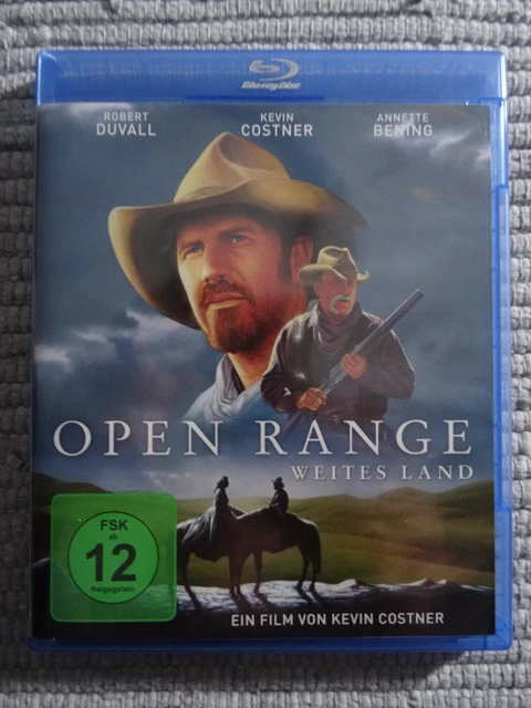 OPEN RANGE KEVIN Costner Robert Duvall Annette Bening neuwertig Blu ray ...