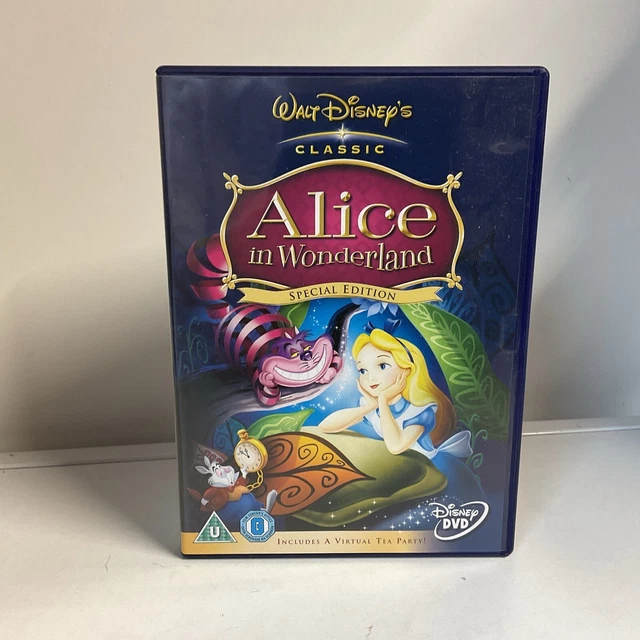 DISNEY ALICE IN Wonderland DVD 2005 Disney Special Edition Cert U £0.99 ...