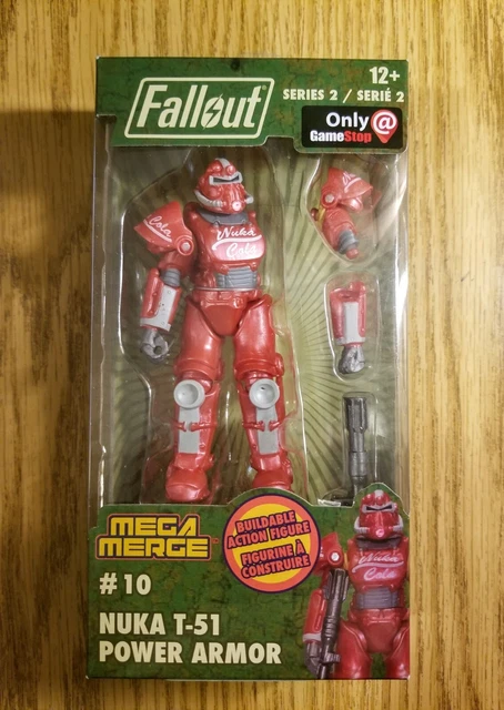 FIGURINE ARTICULÉE FALLOUT Nuka Cola T-51 Power Armor Mega Merge ...