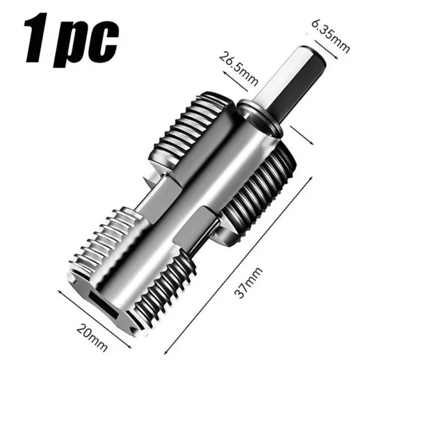 UPGRADE WATER PIPE Thread Openers 4-point 6-point Internal Thread Drill ...