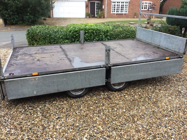 IFOR WILLIAMS - Tandem Axle Trailer - LM 126 G 4LR £1,750.00 - PicClick UK