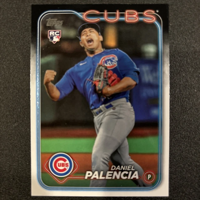CARTA ROOKIE DANIEL Palencia 2024 Topps Series 1 #178 Chicago Cubs RC ...