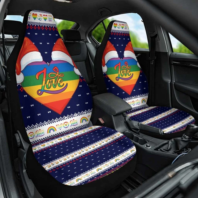 NATIVE SKULL CHRISTMAS Design Car Seat Cover Xmas Holiday Patterns Ts04 ...