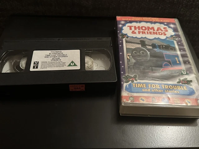 TIME FOR TROUBLE Christmas Edition VHS Thomas The Tank Engine And ...