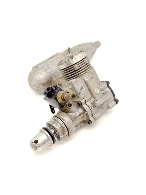 IRVINE 40 NITRO Aero Model Engine Plane Aeroplane Vintage RC Silencer ...