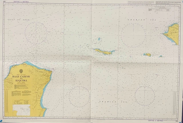 AMIRAUTÉ 100 AFRIQUE East Coast Raas Caseyr Pour Suqutra Marine ...