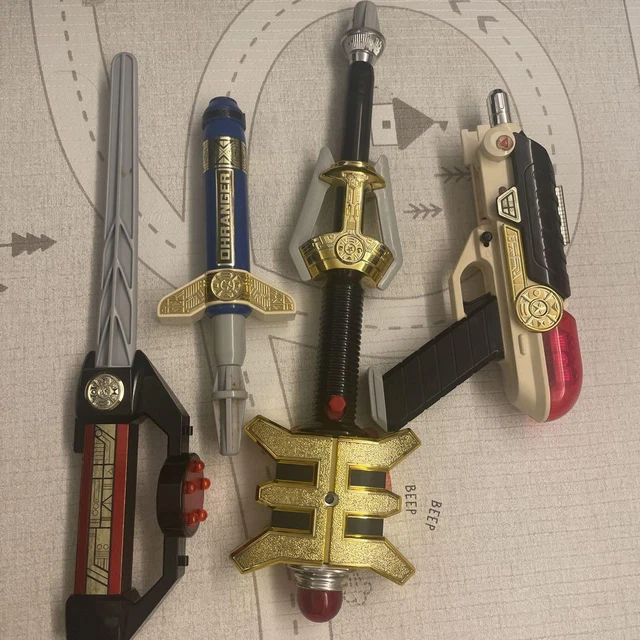 POWER RANGERS ZEO Ohranger Morpher Weapon 4p set Bundle Bulk Japan ...