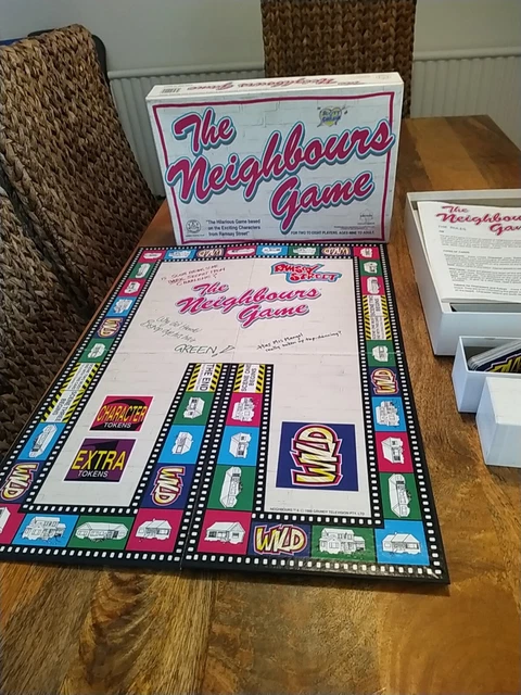 THE NEIGHBOURS GAME Vintage 80s TV Show Board Game Characters From ...
