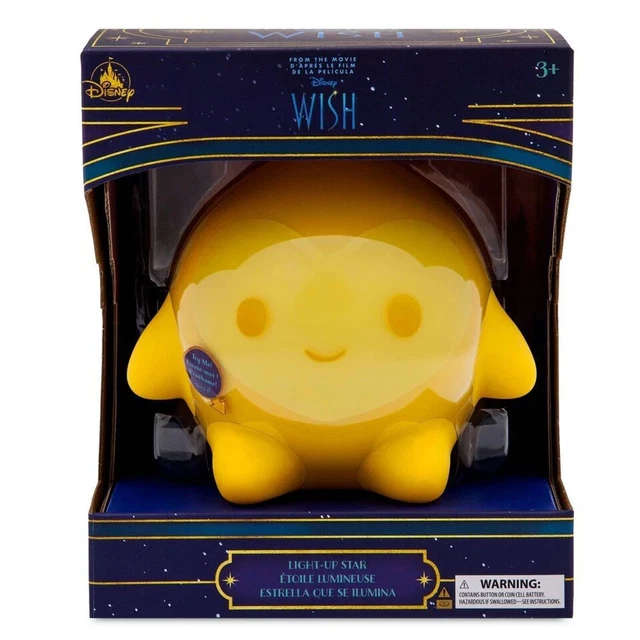 DISNEY WISH STAR Light-Up Figure Warm Glow Sound Effects Inspired by ...