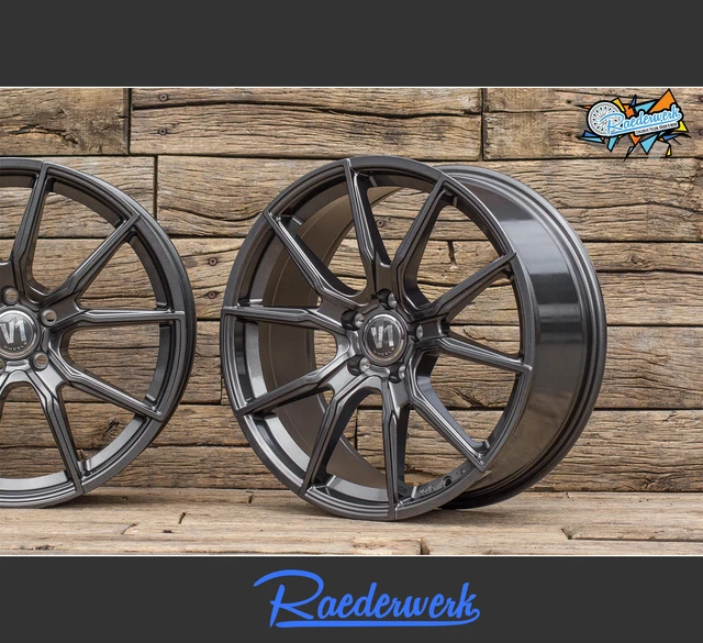 Neu Audi Tt Tts Tt Rs 8j 8s Alufelgen 8x18 Zoll Et35 Daytona Grau V1