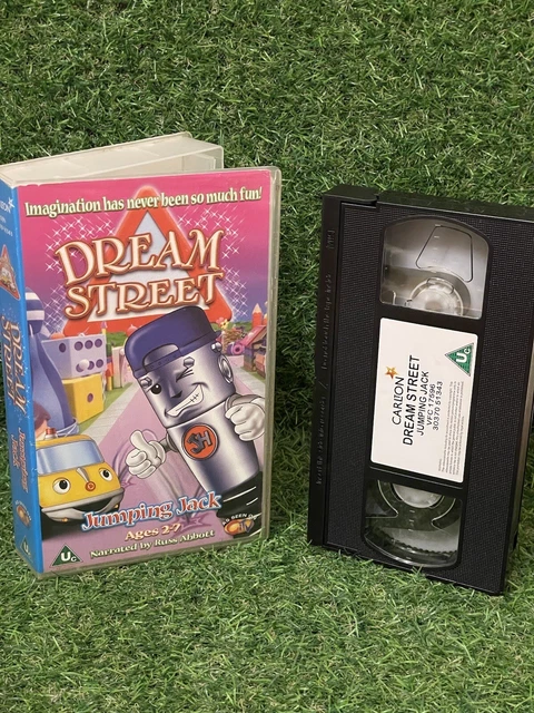 DREAM STREET JUMPING Jack VHS Kids TV CITV Cars Preschool Nick Jr ...