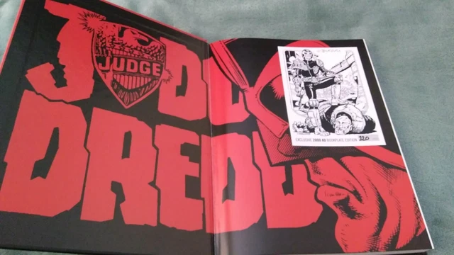 JUDGE DREDD - The Complete Case Files 01, Signed Limited Edition. £130. ...