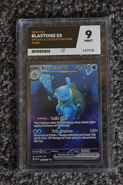 POKÉMON TCG BLASTOISE ex Scarlet&Violet-151 200/165HoloSpecial ...