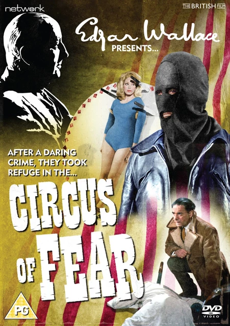 CIRCUS OF FEAR (DVD) Christopher Lee Leo Genn Anthony Newlands Klaus ...