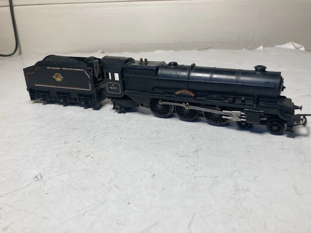 TRIANG R50 PRINCESS Victoria Steam Loco & Tender 46205 Black 00 Gauge ...