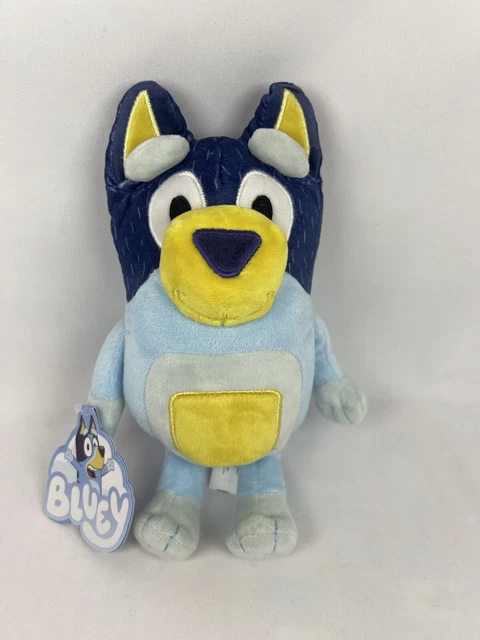 BLUEY BANDIT DAD 9'' Plush Soft Toy New With Tags £14.99 - PicClick UK