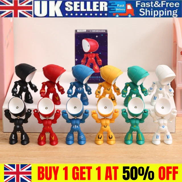 MINI CARTOON LED Night Light Pet Light Folding Table Room Decor Animal ...