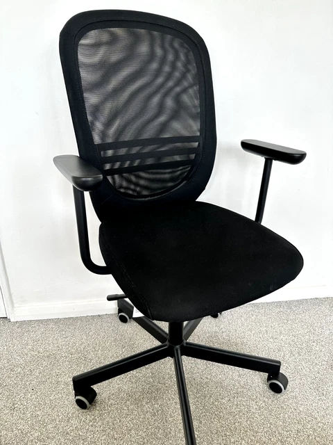IKEA FLINTAN OFFICE Chair With Armrests £40.00 - PicClick UK