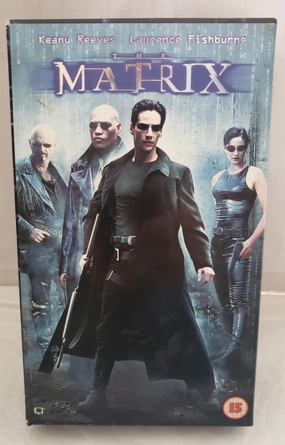LIMITED EDITION THE Matrix 1999 VHS Video Card Boxed Version - Keanu ...