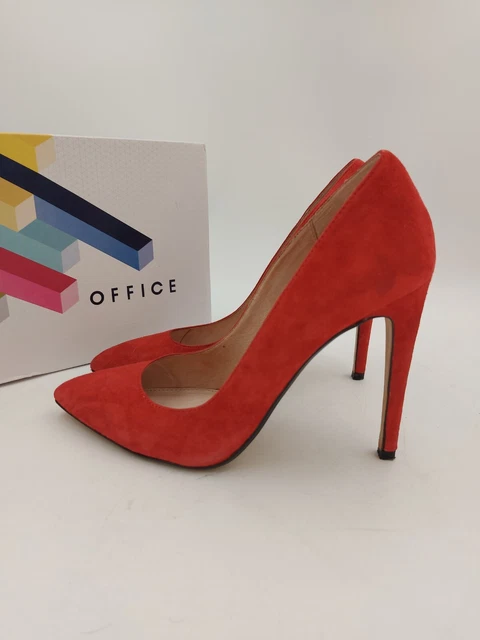 OFFICE RED HIGH heels size 8 41 £12.99 - PicClick UK