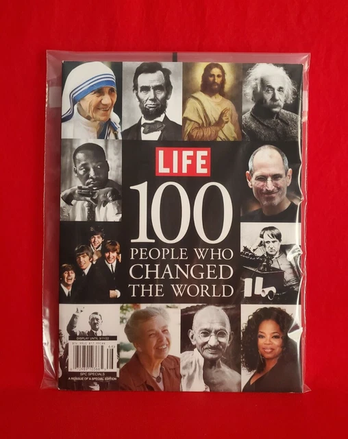 100 PEOPLE WHO Changed The World 2022 LIFE Special Magazine NEW reissue ...