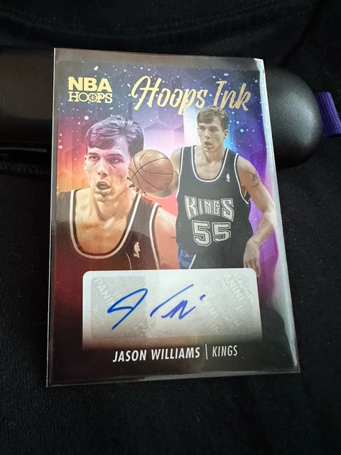 2023-24 NBA HOOPS JASON WILLIAMS Hoops Ink Auto #HI-WIL Kings CHOCOLAT ...