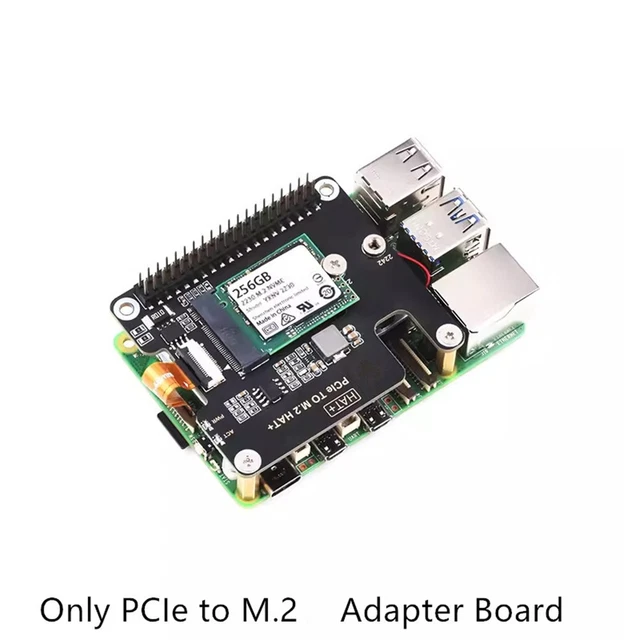 PCIE TO M.2 Adapter for Raspberry Pi 5, Supports NVMe Protocol M.2 £15. ...