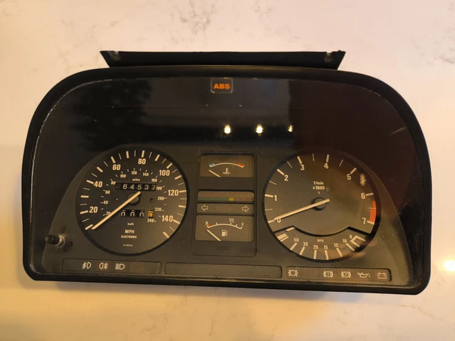 BMW E28 INSTRUMENT Cluster Speedometer Gauges Dash 5 Series ABS M5 K ...