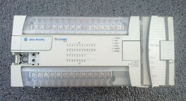ALLEN BRADLEY MICROLOGIX 1200 PLC with Analog extension unit £100.00 ...