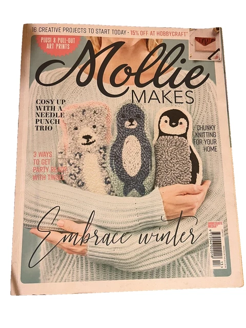 CRAFT MAGAZINE - Mollie Makes - Issue 113 - Embrace Winter, 16 Creative ...