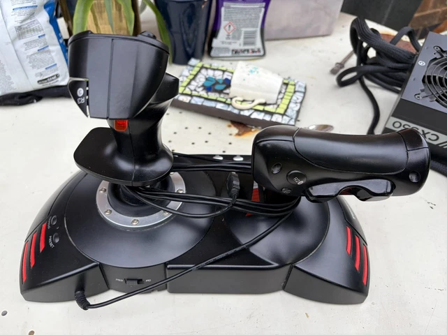 THRUSTMASTER T-FLIGHT HOTAS X Flight Simulator Joystick - Black £22.28 ...