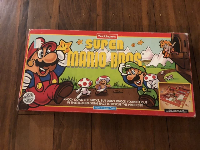 SUPER MARIO BROS Vintage Board Game Waddingtons 1992 $75.00 - PicClick AU