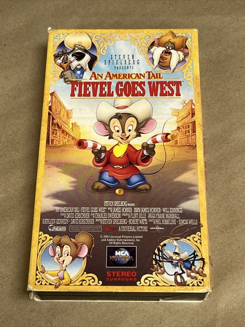 AN AMERICAN TAIL - Fievel Goes West (VHS, 1992) EUR 9,44 - PicClick FR