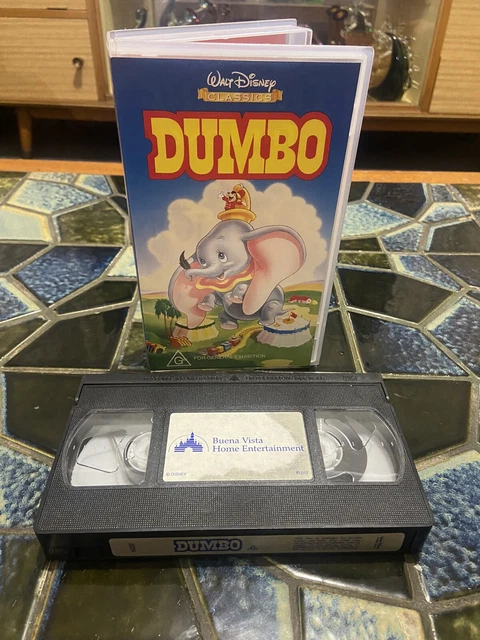 WALT DISNEY CLASSICS DUMBO Vintage Movie VHS Video Tape 00024 $40.00 ...