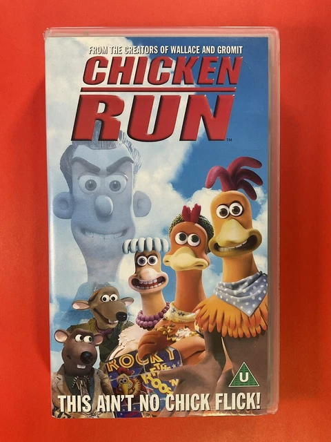 CHICKEN RUN, VHS Video, 2000, Cert U Movie £3.25 - PicClick UK