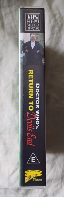 DOCTOR WHO RETURN TO DEVILS END VHS VIDEO The Daemons. Jon Pertwee ...