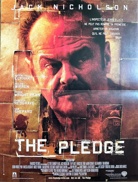 AFFICHE CINÉMA THE PLEDGE 40x60cm Poster / Sean Penn / Jack Nicholson ...