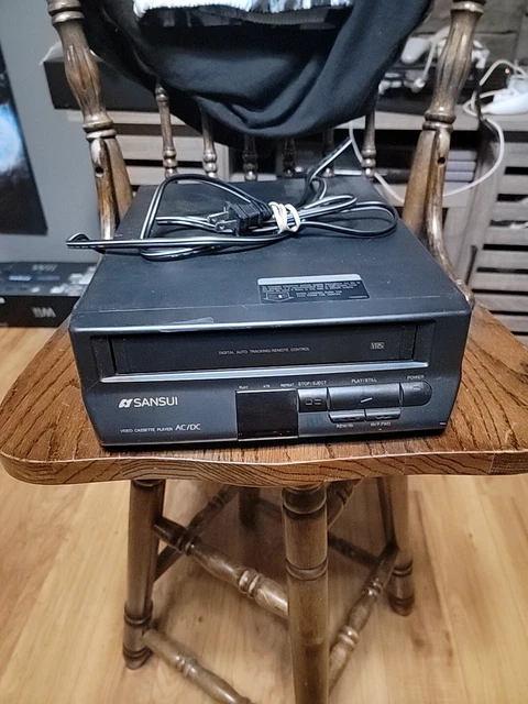 SANSUI VCP1500 VIDEO Cassette Recorder Player VCR Digital Auto Tracking ...